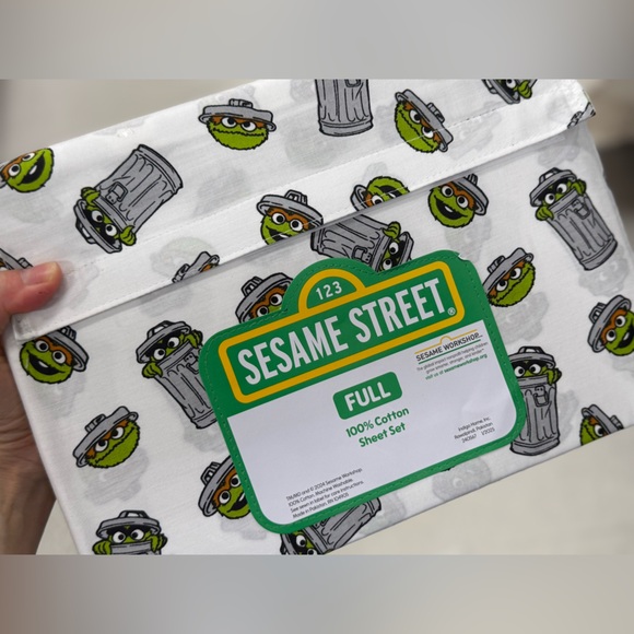Sesame Street | Bedding | Sesame Street Oscar The Grouch Sheet Set ...